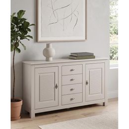 OTTO home Sideboard &raquo;Rauna, Kommode, Landhausstil&laquo; B/T/H: 150/37/84 cm, Kommode, FSC -zertifiziertes Massivholz, Breite 150 cm Massivholz B/H/T: 150cm