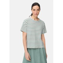 Camel Active T-Shirt mit Rundhalsausschnitt in Jadeblau | Gr.: S