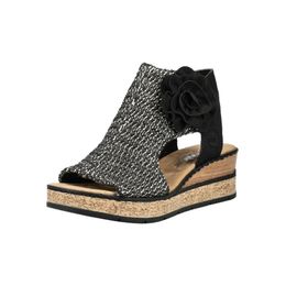 Rieker Sandalen in Schwarz | Gr.: 37