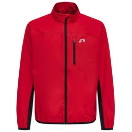 Newline Rei&szlig;verschluss Jacke Reflektierend Logo Kids Core Kinder in TANGO RED | Gr.: 152