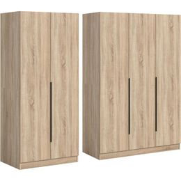 Home Affaire Schrank-Set &raquo;Skarde moderner Kleiderschrank Schlafzimmerschrank&laquo; w&auml;hle deine beste Schrank Kombination, 1 Stk. tlg. Holzwerkstoff Das 