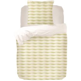 Kayori Bettw&auml;sche &raquo;Shima&laquo; 2 Stk. Hergestellt aus Tencel gr&uuml;n Lyocell, Obermaterial: 100% Modal B/L: 155cm x 220cm, 1 Stk., 1 Stk., Lyocell, B/L: 80cm 