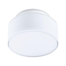 Paulmann LED Deckenleuchte &raquo;Selection Bathroom Maro IP44 1x6,8W rund 155mm 3000K Wei&szlig; Kunststoff&laquo; Warmwei&szlig; wei&szlig; 1, &Oslash; 15,5cm H: 8,85cm