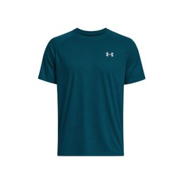 Under Armour Tech Textured SS in Dunkelblau | Gr.: 5XL