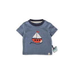 Sigikid T-Shirt Happy Holiday in blau | Gr.: 62