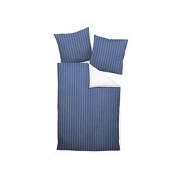 Traumschlaf Bettw&auml;sche Argentina Denim in denimblau | Gr.: 40 x 80 cm