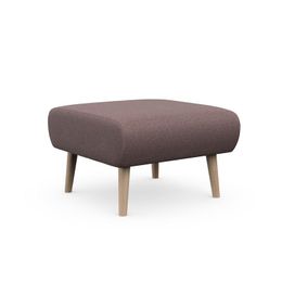 Home Affaire Polsterhocker &raquo;Swift&laquo; passend zur Serie "Swift", B/T/H: 75/68/44 cm lila 100% Polyester B/H/T: 75cm x 44cm x 68cm, Webstoff fein
