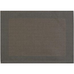 stuco Platzset &raquo;Cadre&laquo; braun Obermaterial: 75% Polyethylen, 25% Polyester B/L: 33cm x 45cm, 4 Stk., Polyester Polyvinylchlorid, rechteckig
