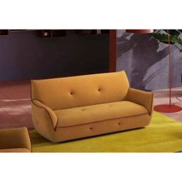 Egoitaliano 2,5-Sitzer &raquo;Yuki, extravagantes Design und h&ouml;chster Sitzkomfort, tolle Details&laquo; Solit&auml;rm&ouml;bel, mit bioelasatische MIcrofaser BOUNCE bezogen orange 