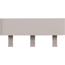 SPINDER DESIGN Garderobenhaken Metall, Breite 27 cm grau Metall B/H/T: 27cm x 12cm x 7,5cm
