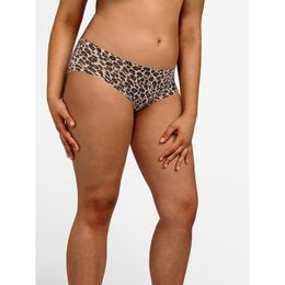 Chantelle Damen Slip &raquo;SOFTSTRETCH&laquo; Einheitsgr&ouml;&szlig;e, passt f&uuml;r die Gr&ouml;&szlig;en 36 bis 44, Animal-Design beige Einheitsgr&ouml;&szlig;e