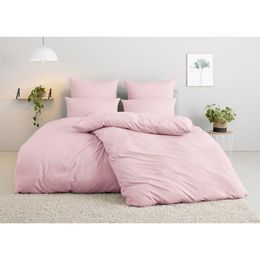 OTTO home Bettw&auml;sche &raquo;Desner 100% Microfaser, extra weich, allergikerfreundlich&laquo; 2 Premium Qualit&auml;t, uni, schnell trocknend, pflegeleicht, ab 135x200 