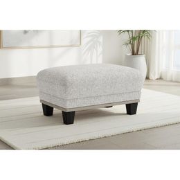 Sit & More sit&more Polsterhocker &raquo;Concept&laquo; mit Buchefu&szlig; in drei Farben zur Auswahl 100% Polyester B/H/T: 90cm x 46cm x 60cm, Chenille,mit Fu&szlig; Buche schwarz