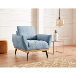 exxpo - sofa fashion Sessel &raquo;Palic, Loungesessel mit R&uuml;ckenverstellung, hoher Entspannungskomfort&laquo; inklusive R&uuml;ckenverstellung. Vom Sessel zum 