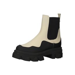 Steve Madden Stiefelette in Schwarz/Beige | Gr.: 38