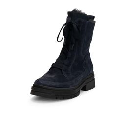 vitaform Veloursleder Stiefeletten in marine | Gr.: 36
