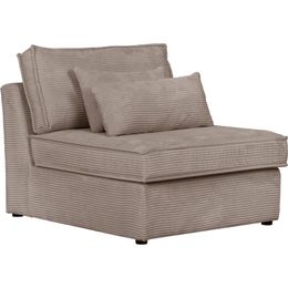 OTTO home Sofa-Mittelelement &raquo;Florid&laquo; als Teil eines Modulsofas,, fester Sitzkomfort, auch in Cord grau 100% Polyester Cord
