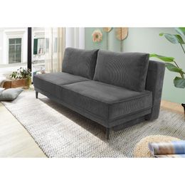 Jockenh&ouml;fer Schlafsofa &raquo;Maestro, B: 203 cm, Liegefl. 161x200 cm, Dauerschl&auml;fer&laquo; mit Schlaffunktion & Bettkasten, Tonnentaschenfederkern grau Korpus: 100% 