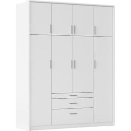 Rauch Kleiderschrank &raquo;Schrank Dreht&uuml;renschrank Garderobe Ankleide Schlafzimmer HILDESHEIM&laquo; Breiten: 185/275 cm, H&ouml;he 231 cm, oberste Schublade mit 