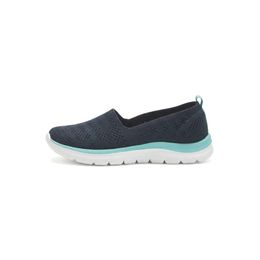 Lascana Slipper in navy/t&uuml;rkis | Gr.: 42