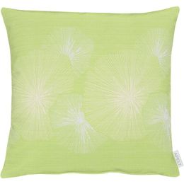 Apelt Dekokissen &raquo;7200&laquo; Kissenh&uuml;lle ohne F&uuml;llung, 1 St&uuml;ck gr&uuml;n Polyester B/L: 46cm x 46cm, 1 Stk.