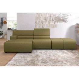 Egoitaliano Ecksofa &raquo;Babouche, Designsofa mit au&szlig;ergew&ouml;hnlichem Sitzkomfort zum Wohlf&uuml;hlen&laquo; gr&uuml;n Luxus-Micofaser Lederoptik (100% Polyester) ist ein neues 