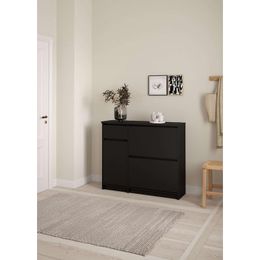 Home Affaire Schuhschrank &raquo;Naia Schuhregal mit2 Klappen, 1 Fach & 1 Schublade, modernes Design&laquo; mit 2 Klappen und 1 T&uuml;r und 1 Schublade, Praktisch, 