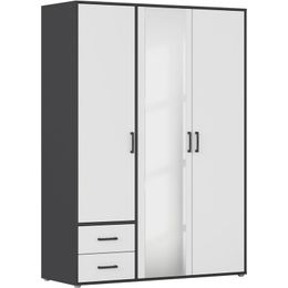 Rauch Dreht&uuml;renschrank &raquo;Kleiderschrank Schrank Garderobe W&auml;scheschrank VOYAGER&laquo; in 3 verschiedenen Ausstattungen BASIC/CLASSIC/PREMIUM, mit modernen 