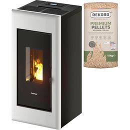 FreePoint Pelletofen &raquo;One Airtight&laquo; wei&szlig;