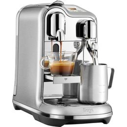 Nespresso Kapselmaschine &raquo;Creatista Pro SNE900 mit Edelstahl-Milchkanne&laquo; inkl. Willkommenspaket mit 7 Kapseln silber Einheitsgr&ouml;&szlig;e Kapselmaschine