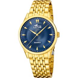 Lotus Unisex Quarzuhr &raquo;Classic Steel&laquo; Armbanduhr, Damenuhr, Herrenuhr, Edelstahlarmband, analog Einheitsgr&ouml;&szlig;e