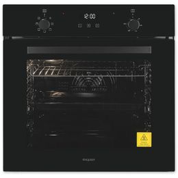 Exquisit Backofen &raquo;EBE278-U-020 schwarz&laquo; mit Teleskopauszug nachr&uuml;stbar Perfekt f&uuml;r den Alltag &ndash; einfach backen, grillen & Aufl&auml;ufe genie&szlig;en! schwarz 