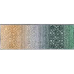 wash+dry by Kleen-Tex L&auml;ufer &raquo;Green Desert&laquo; rechteckig 7 mm H&ouml;he bunt Polyamid B : 60cm 1 Stk., 7mm, L: 180cm