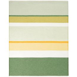 Biederlack Plaid &raquo;Plaid Spring&laquo; im frischem Design gr&uuml;n Baumwolle, Polyacryl B/L: 130cm x 170cm