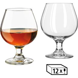 Libbey Whiskyglas &raquo; Brandy Glas 12er Set -EMBASSY-&laquo; 340 ml, hochwertig verarbeitet, im modernen Design transparent Glas &Oslash; 9cm x 13cm, 340ml, 12 Stk.