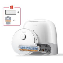 roborock Saugroboter &raquo;Qrevo Curv 2 FlowX, White&laquo; Automatische Teppichschutz‐Walzenklappe Einheitsgr&ouml;&szlig;e