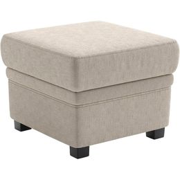 Sit & More sit&more Polsterhocker &raquo;Savona, B: 58 cm&laquo; individuell zu kombinieren 100% Polyester B/H/T: 58cm x 45cm x 58cm, Chenille, ohne Stauraum