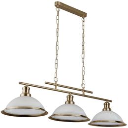 Searchlight H&auml;ngeleuchte &raquo;Bistro 3Lt Bar Pendant&laquo; E27 1 Stk. gold 3, H: 27cm, 1 Stk.