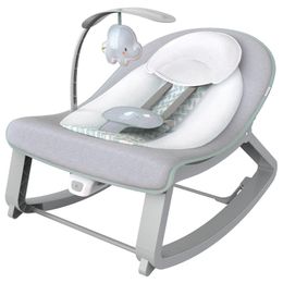 Ingenuity Babywippe &raquo;Keep Cozy, Weaver&laquo; bis 18 kg mit abnehmbarem H&auml;ngespielzeug grau Einheitsgr&ouml;&szlig;e Babywippe
