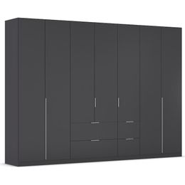 OTTO home Dreht&uuml;renschrank &raquo;Kleiderschrank Schrank Garderobe AGORDO mit Dekor- oder Hochglanzfront&laquo; in zwei Griff-Farben, Breite 315 cm, mit 