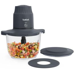 Tefal Zerkleinerer &raquo;MB6031 Choppeor&laquo; 500 W 2 Geschwindigkeiten, 4 Edelstahlklingen grau Einheitsgr&ouml;&szlig;e