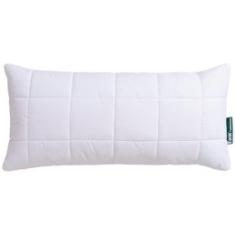 f.a.n. fan Microfaserkissen &raquo;Komfort Plus&laquo; F&uuml;llung: 100% Polyester 1 Stk. tlg. leichtes, weiches Kissen wei&szlig; Bezug: 100% Polyester. F&uuml;llung: 100% Polyester B
