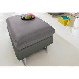 COTTA Hocker &raquo;Solution&laquo; grau B/H/T: 98cm x 45cm x 67cm, Kunstleder SOFTLUX Luxus-Microfaser