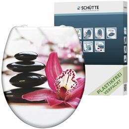 Sch&uuml;tte WC-Sitz &raquo;Wellness&laquo; Duroplast, mit Absenkautomatik und Schnellverschluss pink Duroplast Einheitsgr&ouml;&szlig;e