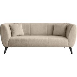 Home Affaire Ecksofa &raquo;Lazio modern und bequem, schmale Armlehnen, tolle Detailverarbeitung&laquo; zwei verschiedene Fu&szlig;farben w&auml;hlbar beige 100% Polyester B