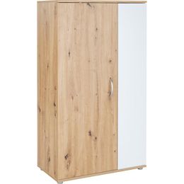 Home Affaire Mehrzweckschrank &raquo;Wien&laquo; H/B/T ca. 121/70/35 oder 160/70/35, Mehrzweckschrank, Melamin-Oberfl&auml;che, Einlegeb&ouml;den h&ouml;henverstellbar wei&szlig; 