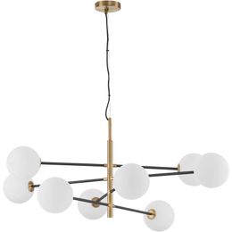 NOVA LUCE H&auml;ngeleuchten &raquo;VITTA&laquo; G9 1 Stk. Ohne Beleuchtung gold 8, &Oslash; 120cm H: 145cm, 1 Stk.
