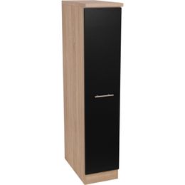 respekta Apothekerschrank &raquo;Merle&laquo; Breite 30 cm, Metallstangengriffe, H&ouml;he 144,8 cm Eiche S&auml;gerau Nachbildung, B/H/T: 30cm x 144,8cm x 60cm, 