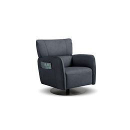 Egoitaliano Sessel &raquo;Honey&laquo; inkl. seitlicher Einstecktasche, drehbar und mit Wipp-Funktion blau Luxus-Micofaser Lederoptik (100% Polyester) ist ein neues 
