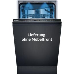Siemens vollintegrierbarer Geschirrsp&uuml;ler iQ500 &raquo;SR65EX09ME&laquo; 10 tlg. Ma&szlig;gedecke schwarz timeLight: alle wichtigen Informationen werden auf den Boden 